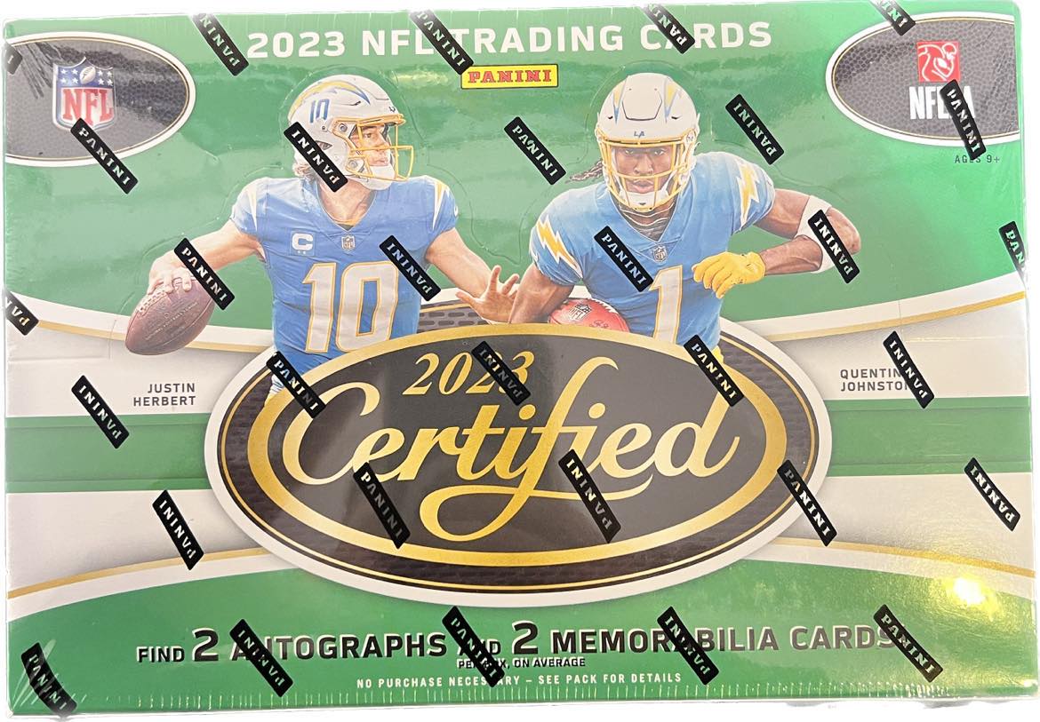 2023 Panini Certified Football NFL Hobby Box | FOOTBALL Trading Cards ...
