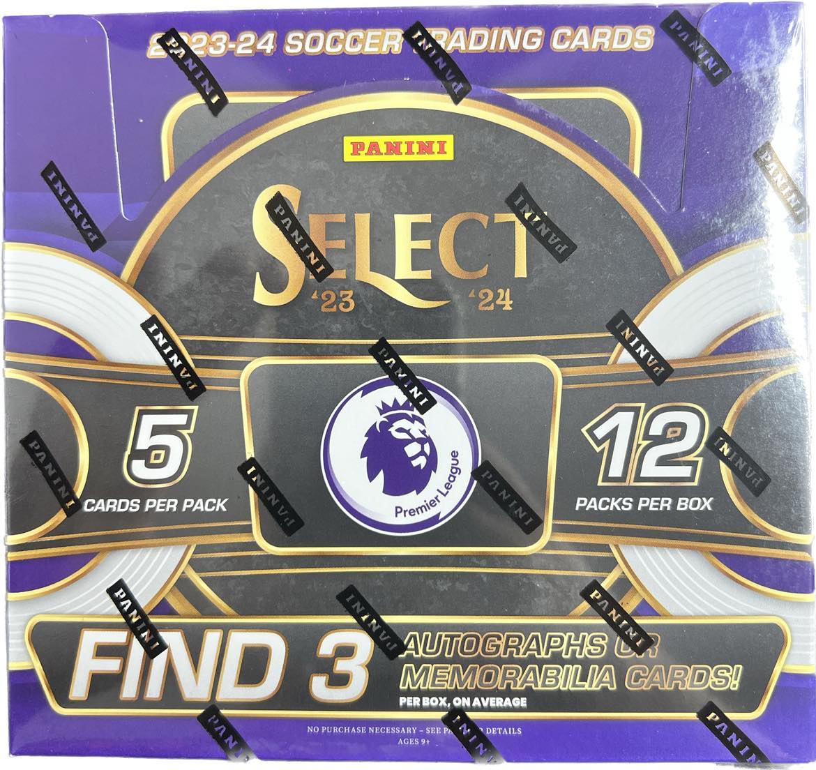 2023/24 Panini Select English Premier League Soccer Hobby Box