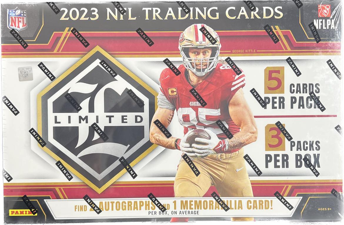 2023 Panini Limited Football NFL Hobby Box | FOOTBALL NFL Trading Cards ...