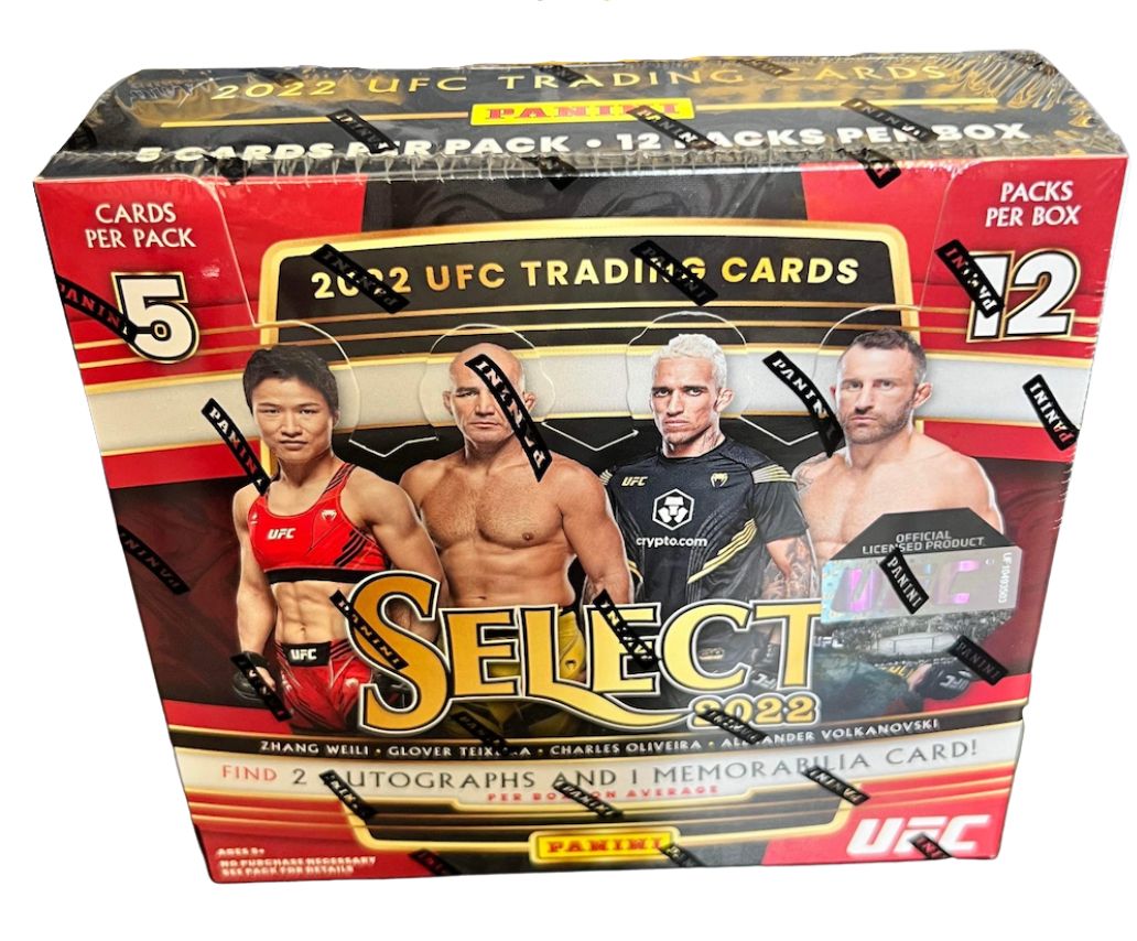 2022 Panini Select UFC Hobby Box | UFC Trading cards UK