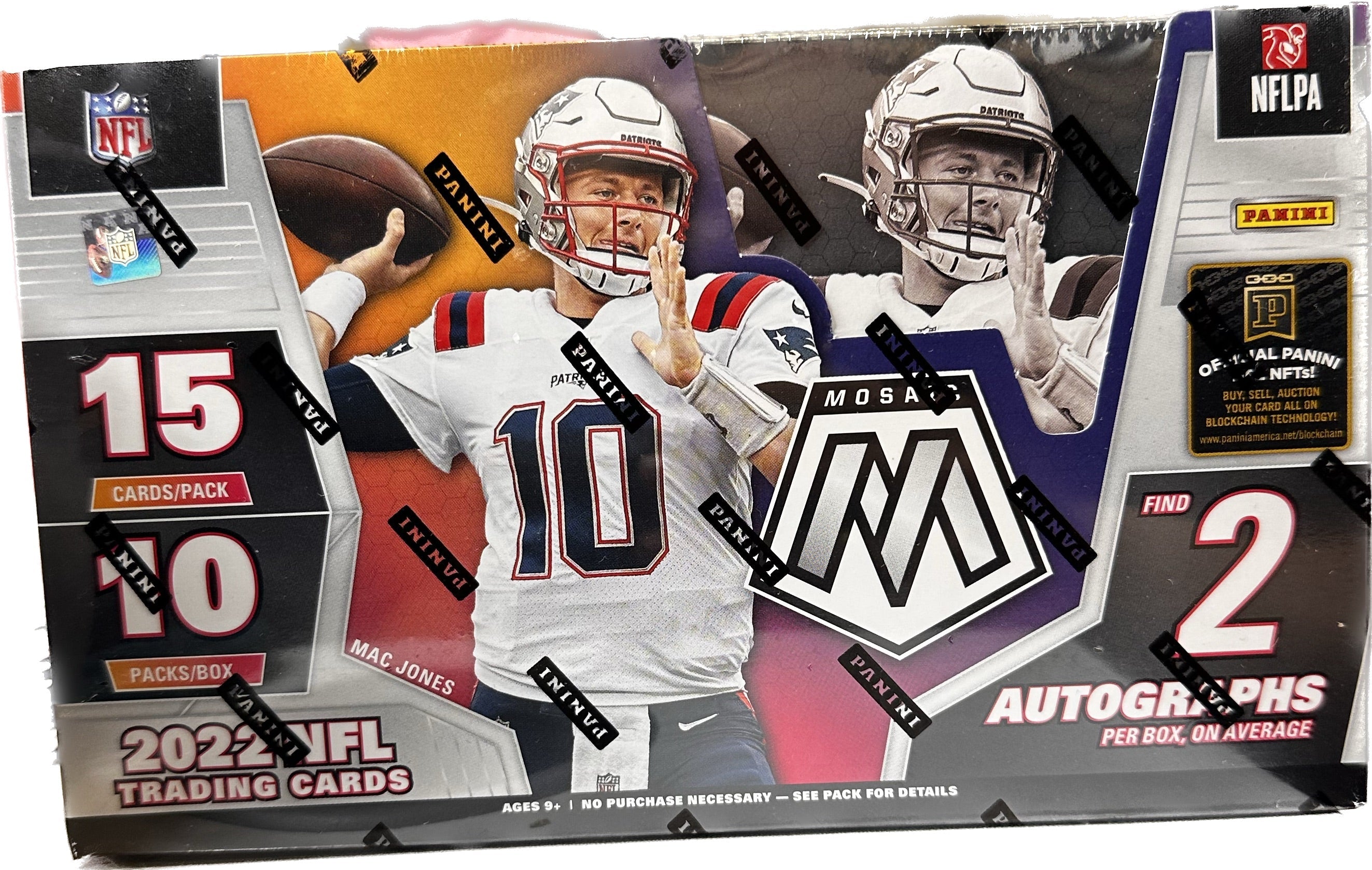 2022 Panini Mosaic Football Hobby Box | Football trading cards ...